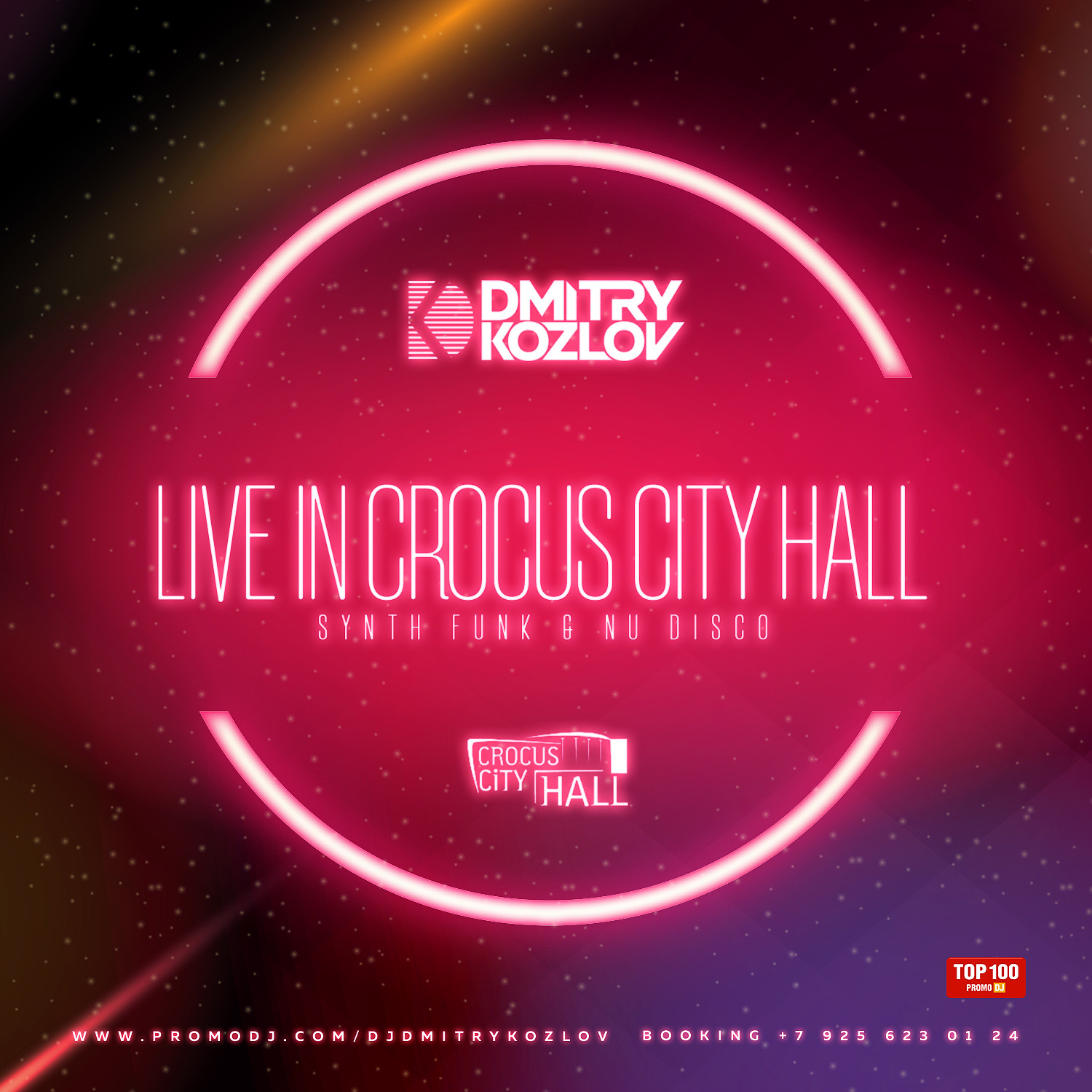 Dj Dmitry Kozlov Live In Crocus City Hall Synth Funk And Nu Disco