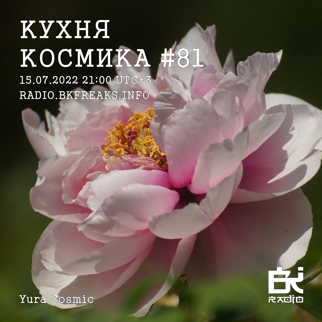 Dj Cosmic - Kukhnya Kosmika 81 mix 15.07.2022 – Cosmic