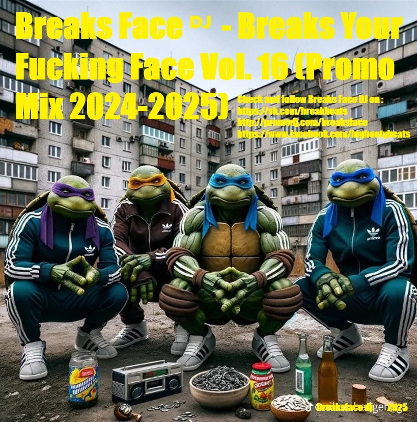 Breaks Face ᴰᴶ - Breaks Your Fucking Face Vol. 16 (Promo Mix 31.12.2024 ...
