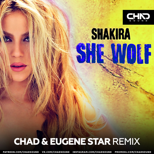 Shakira She Wolf Album Cover